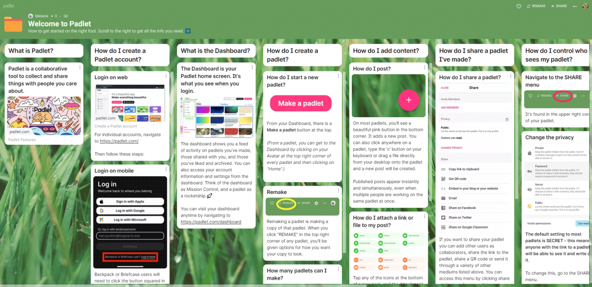 Padlet – Teaching and Learning Enhancement